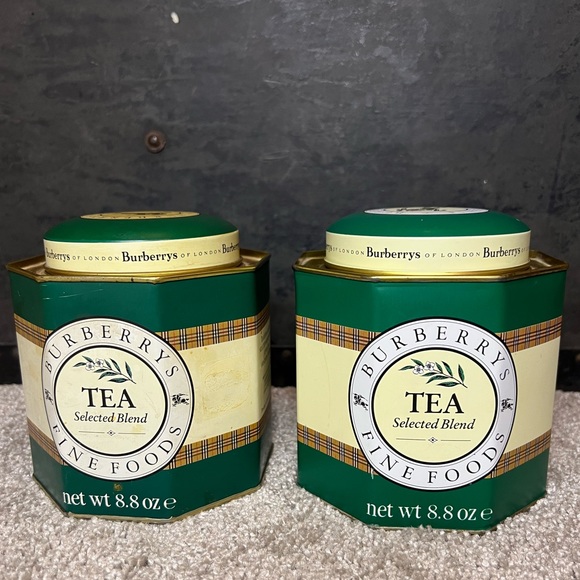 Burberry | Kitchen | Set Of Two Burberrys Of London Fine Foods Vintage ...